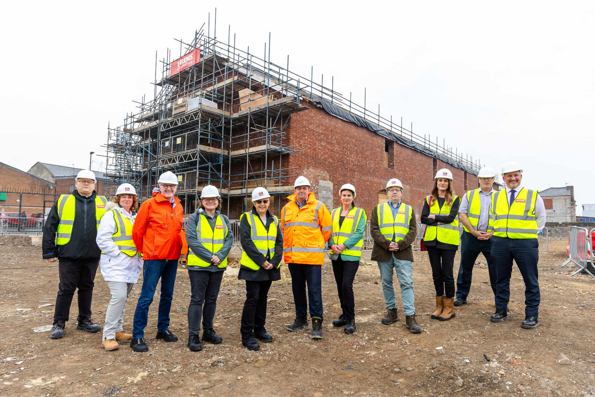 EPNE governors visit HICSA site for project update